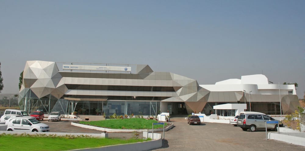 Tata Motors showroom + workshop, Kolhapur - shirish beri